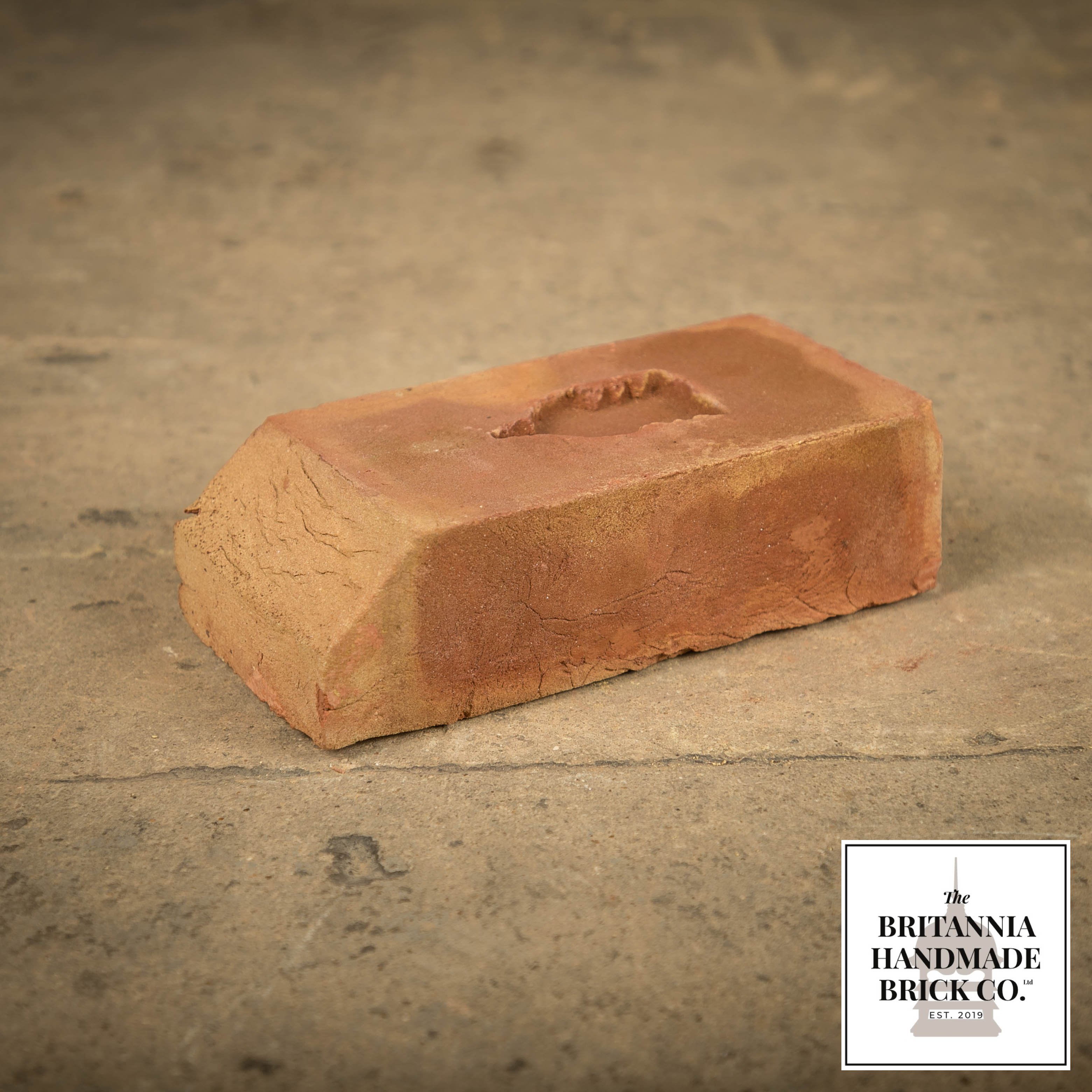 2 5/8" Cant Header Brick Handmade Red Brick, Period Style Header Bricks ...