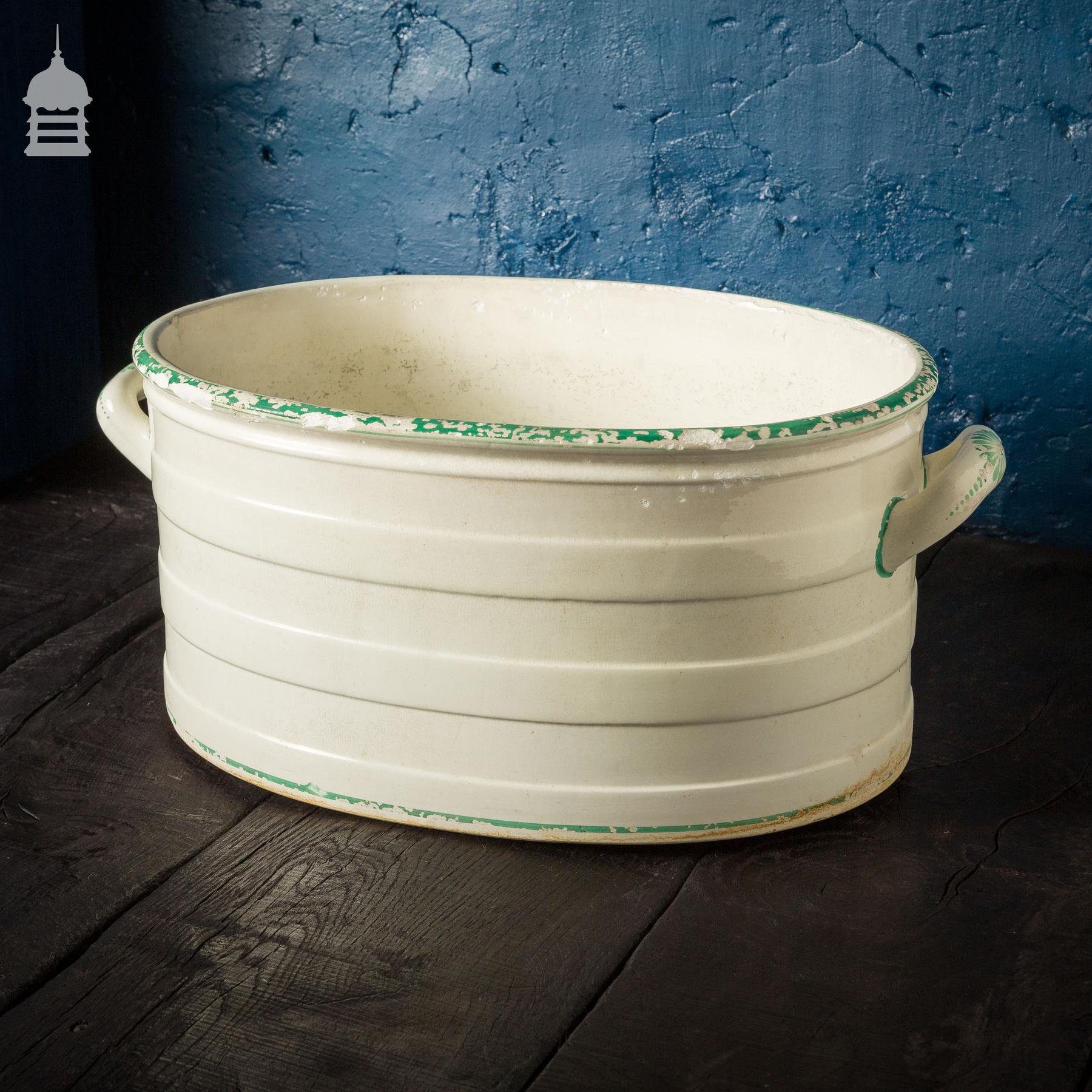 19th C Ceramic Footbath | Norfolk Reclamation
