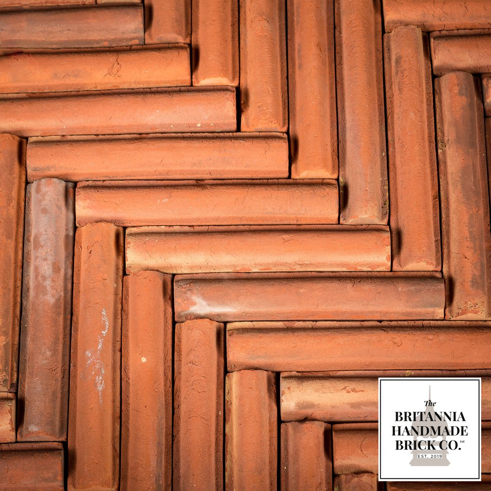 Stepped Bullnose Strip Slip "BRITANNIA BRICKS" Decorative Handmade ...